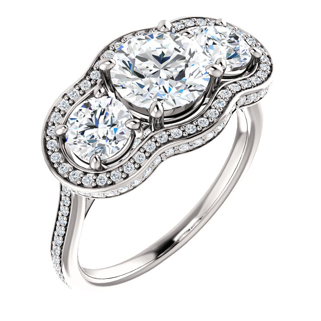 Renee Engagment Ring - Halos - Engagement Rings